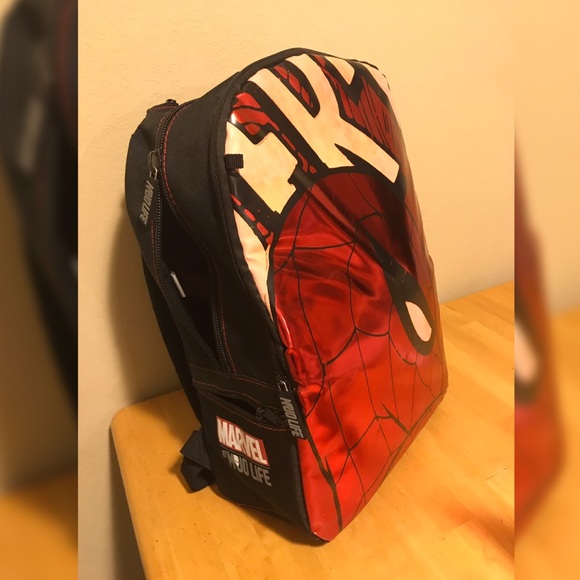 Bags | Classic Marvel Spiderman Backpack | Poshmark